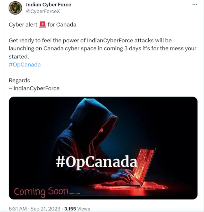 iTWire - Canada site attacked after Ottawa claim of Indian role in assassination