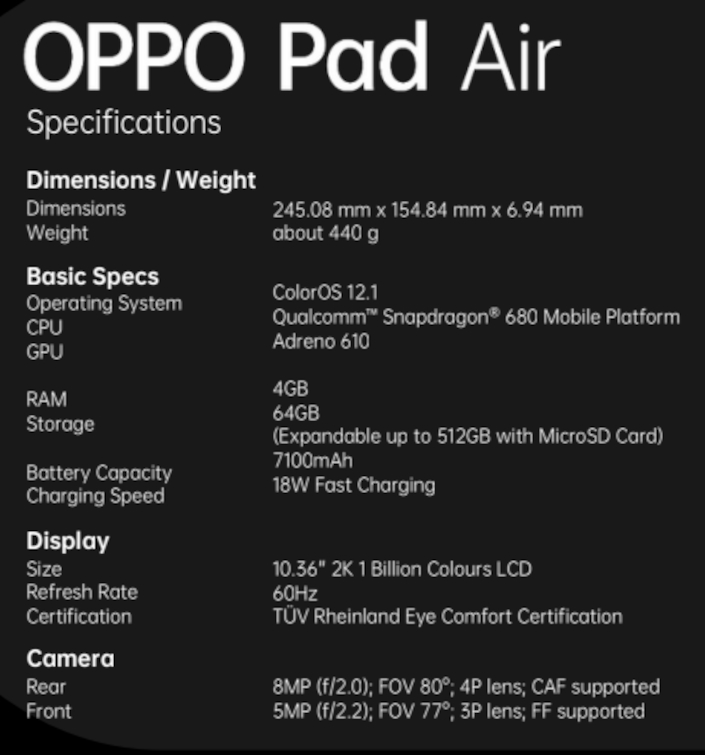 iTWire - Oppo takes next logical step, launches first tablet in Australia