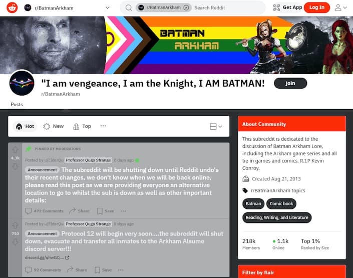 iTWire - Reddit captures 7% to 16% less audience time during blackout