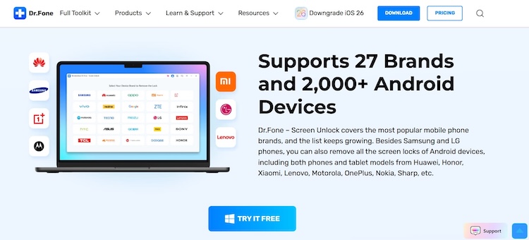 iTWire - One Android Phone Unlocker for 2,000+ Devices – Meet Dr.Fone