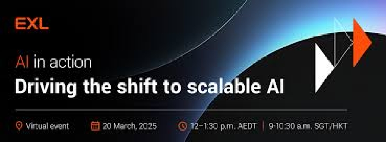 iTWire - TODAY FREE VIRTUAL EVENT - EXL SERVICE, AI in action Driving ...