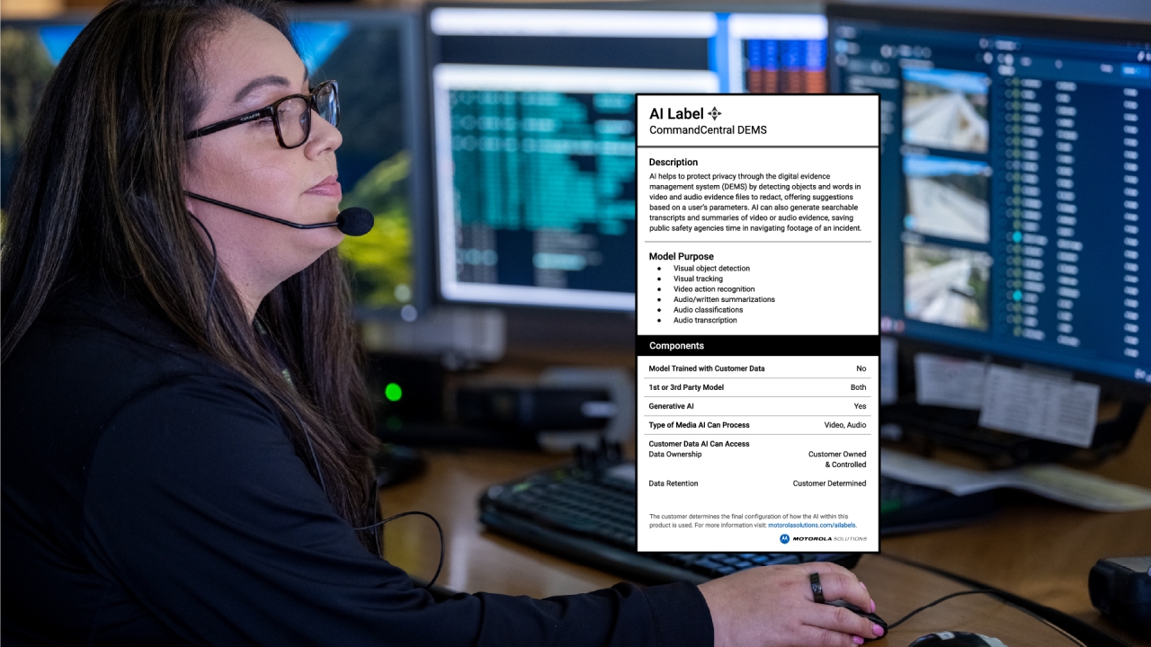 iTWire - Motorola Solutions Introduces ‘AI Nutrition Labels,’ a First ...