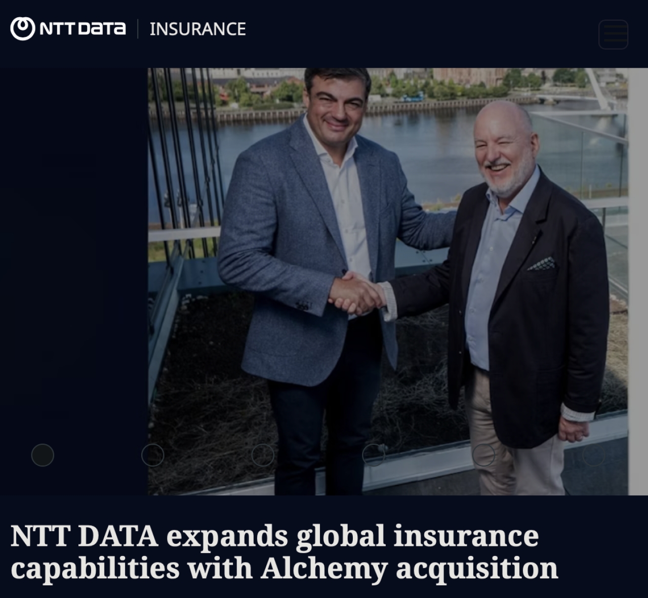 iTWire - NTT DATA acquires Alchemy Technology Services to strengthen ...