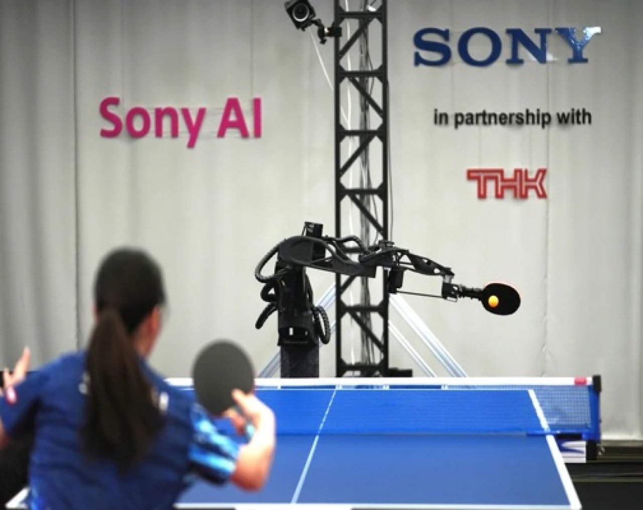 ACE the ping pong robot developed by engineers and researchers at THK ...
